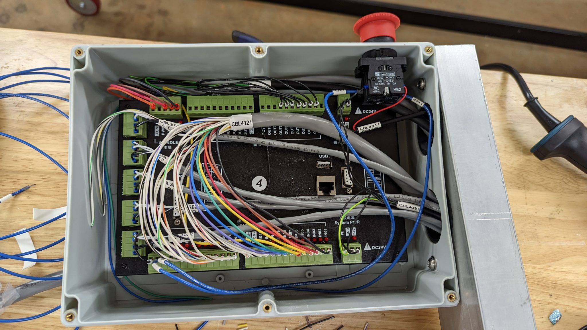 CNC Router Electrical Build – Burks Builds
